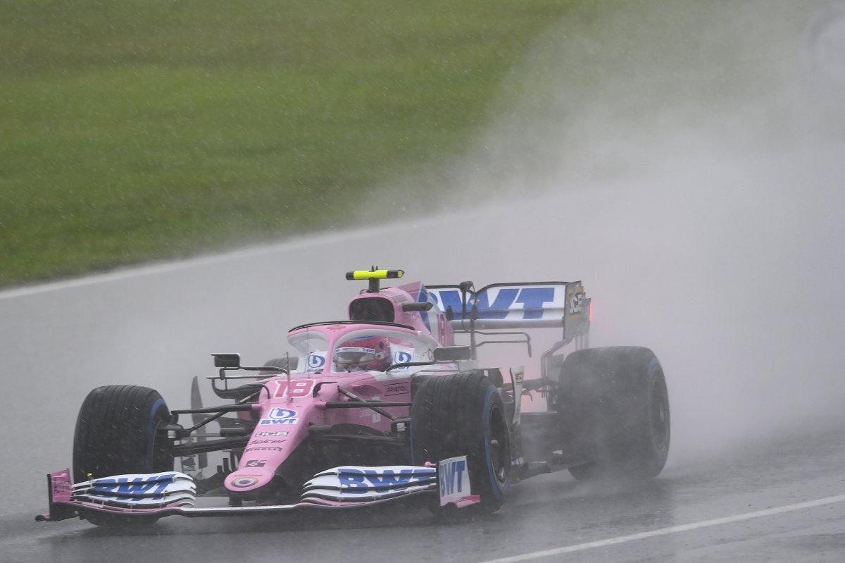 Sıralama turunda Lance Stroll pole pozisyonunu kazandı